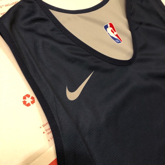 Nike | Jackets & Coats | Nike Nba Issue Training Vest Reversible ...